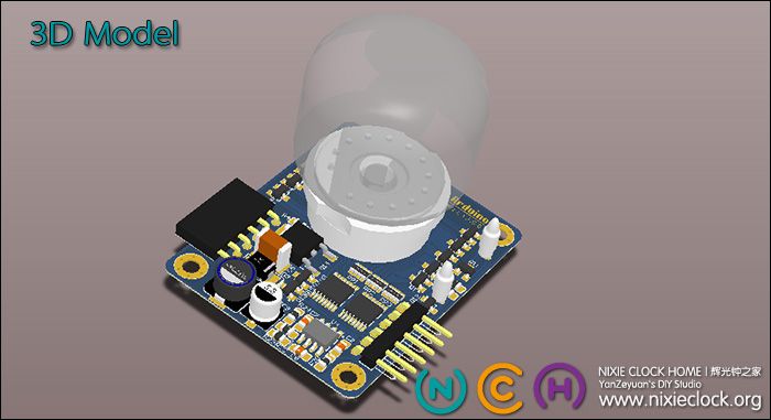 QS30-1 Nixie Module for Arduino v2.0.0 | 辉光管显示模块【硬件篇】 – Omnixie | 辉光钟